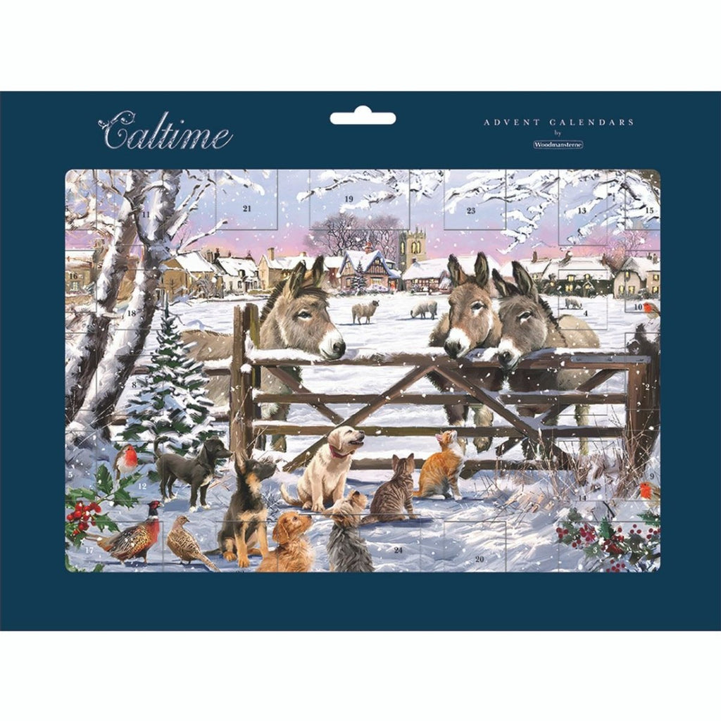 Picture Perfect Christmas Advent Calendar | Traditional Animal Advent ...