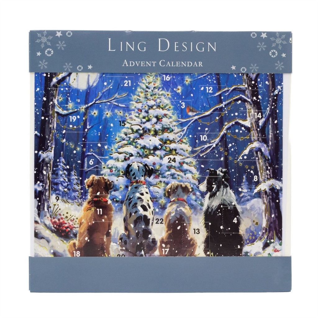 Waiting for Santa Christmas Advent Calendar | Traditional Advent Calen ...