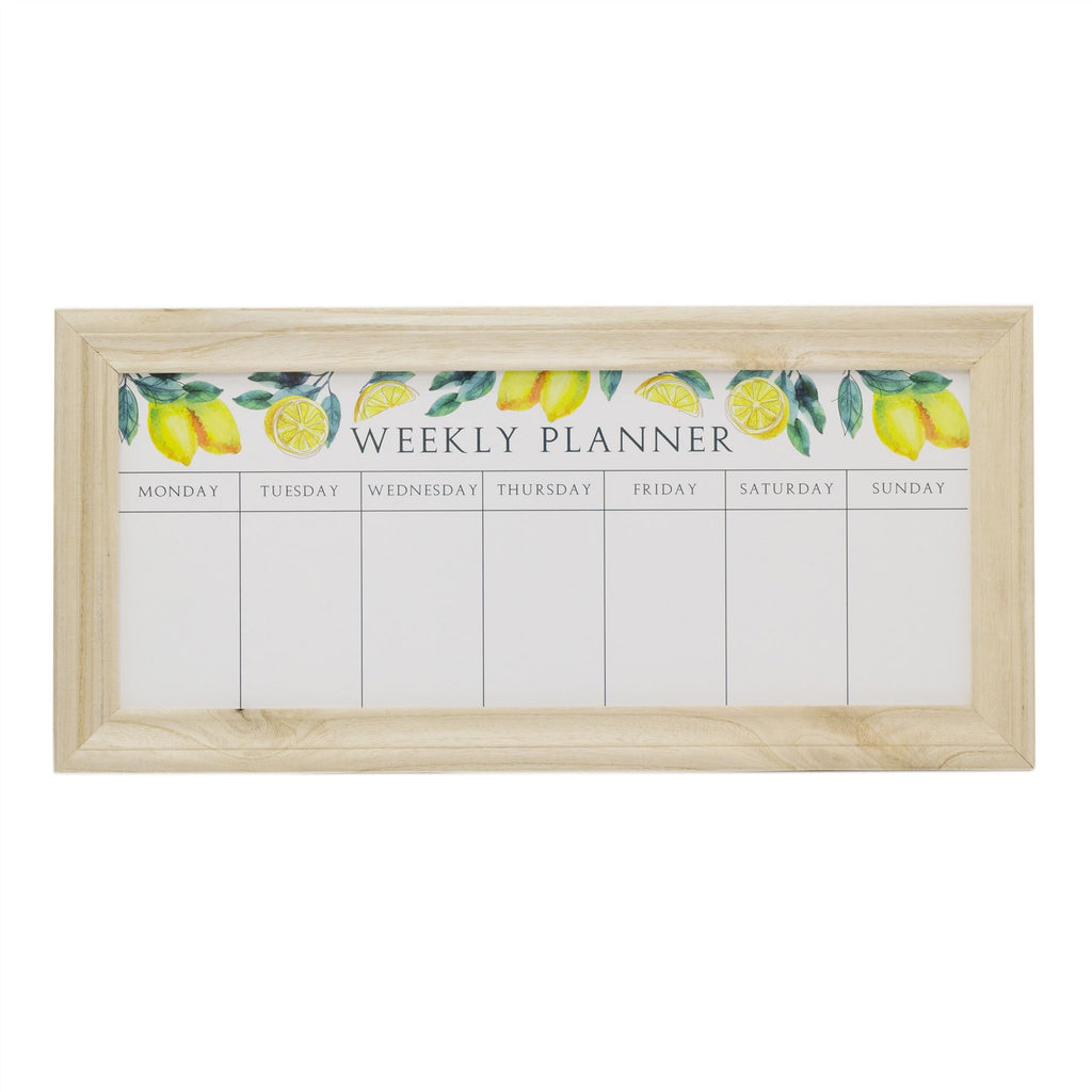 Lemon Design Large Whiteboard Family Planner Weekly Planner | Family S ...