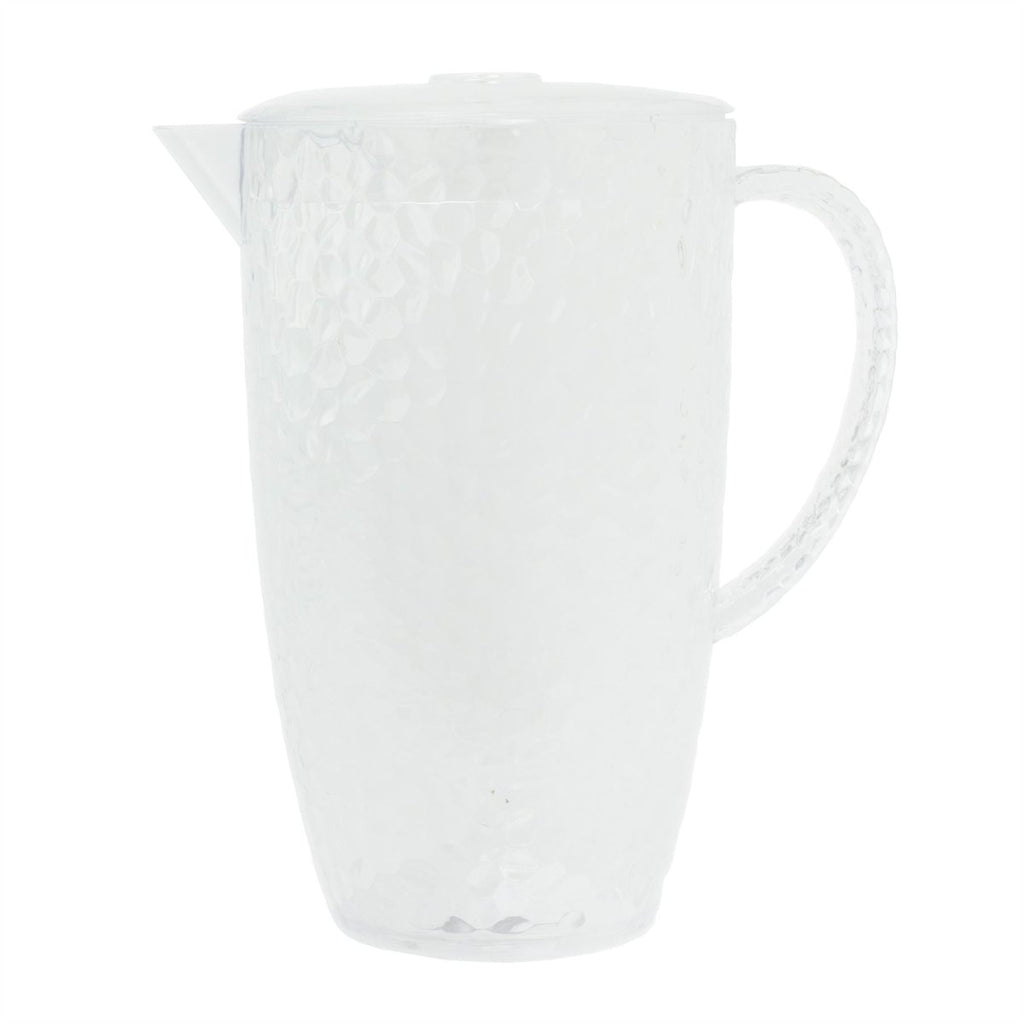 2L Bubble Effect Water Jug | Outdoor Plastic Drinks Pitcher Picnic Jug ...
