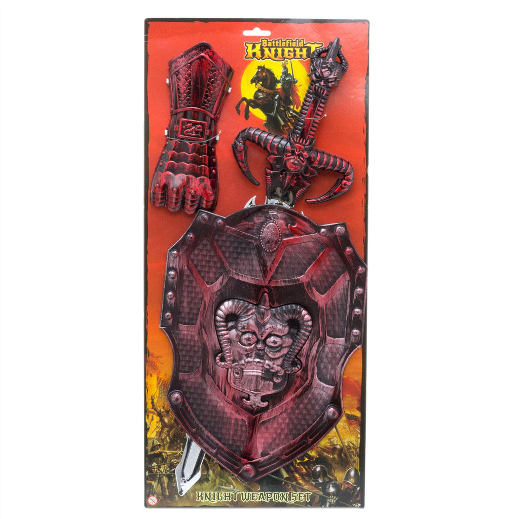 Kids Sword Shield Gauntlet Battle Pack Toy | Children's Medieval Knigh ...