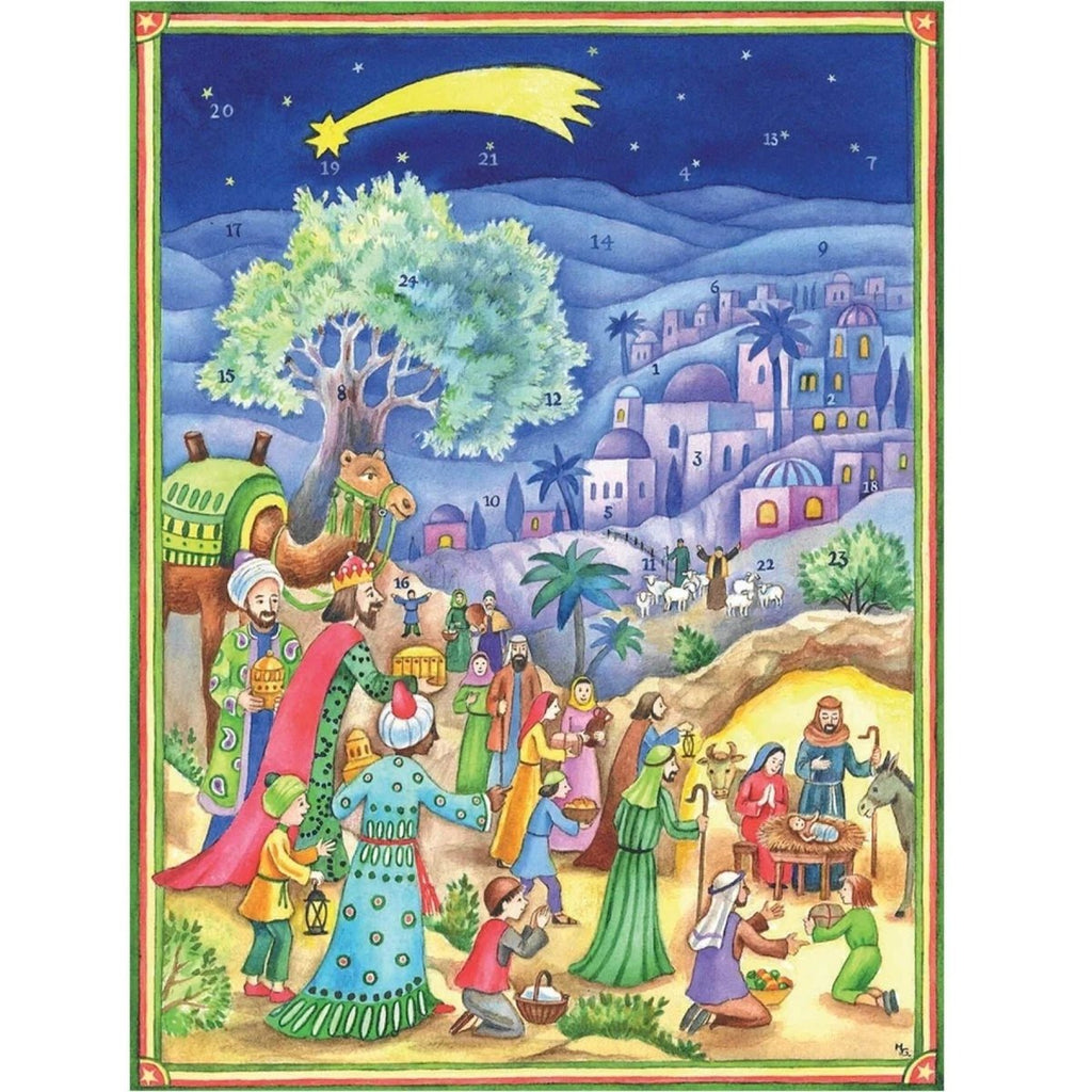 Bethlehem Visit to the Crib | Traditional Christmas Religious Advent C ...