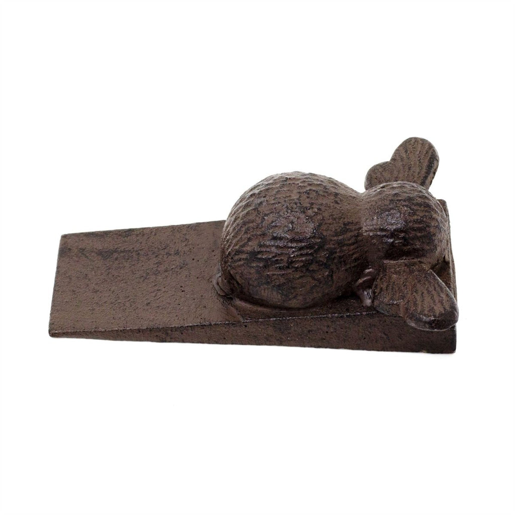 Cast Iron Bee Door Wedge | Rustic Metal Iron Honey Bee Door Stop Wedge ...