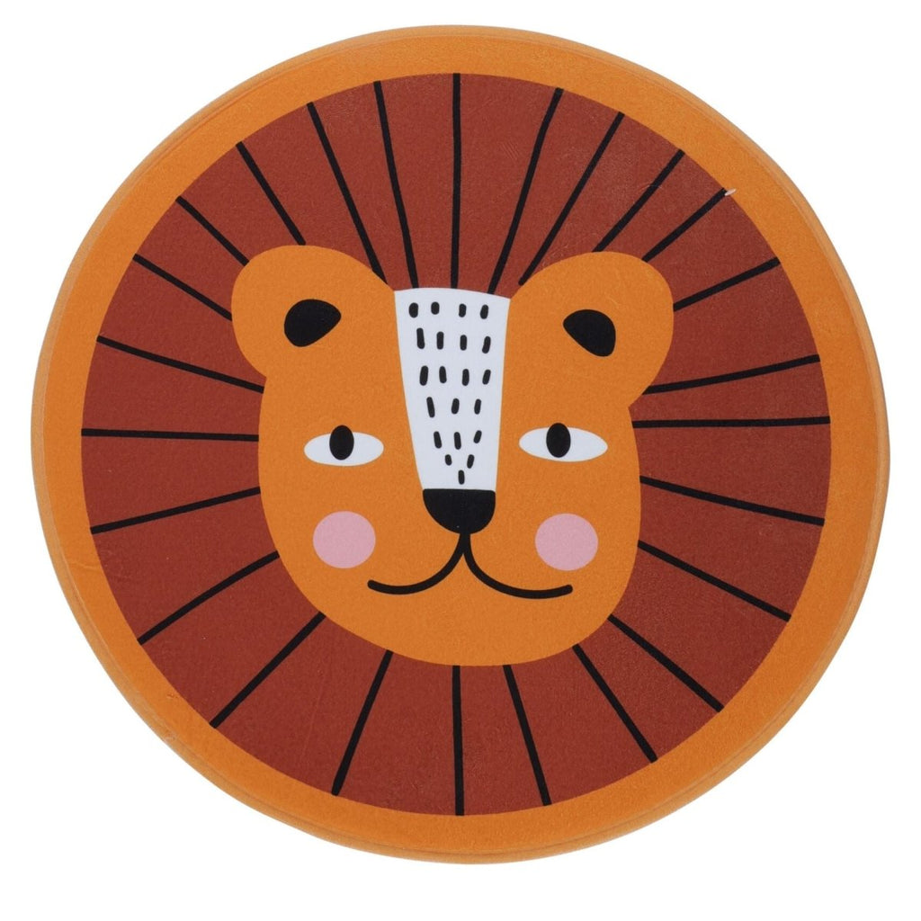 Childrens Round Jungle Animal Rug | Safari Animal Area Rug For Kids ...
