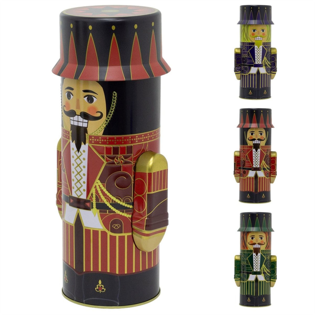 Christmas Nutcracker Cookie & Biscuit Tin | 3D Nutcracker Soldier Stor ...