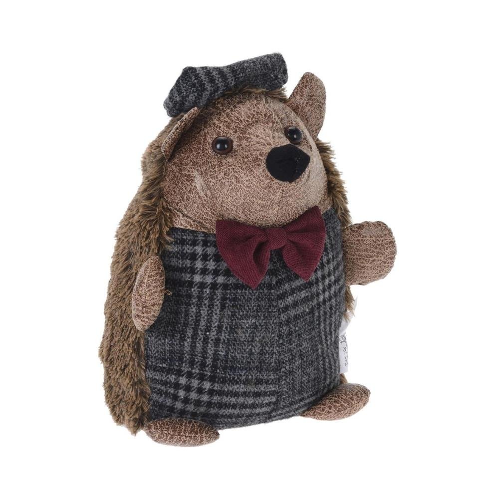 Chunky Brown Fabric Hedgehog Animal Doorstop ~ Novelty Decorative Door ...