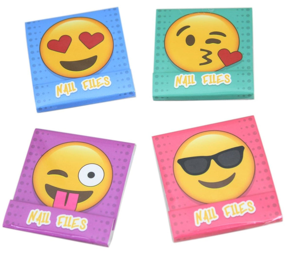 Emotive Emoji Matchbox Nail Files Emery Board Stocking Party Bag Fille ...