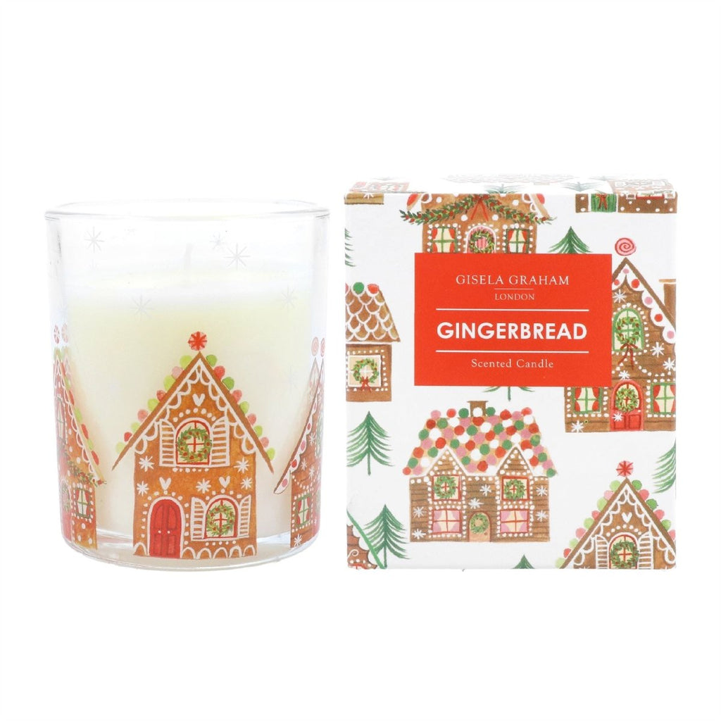 Gingerbread House Christmas Candle | Gingerbread Scented Candle Holder ...