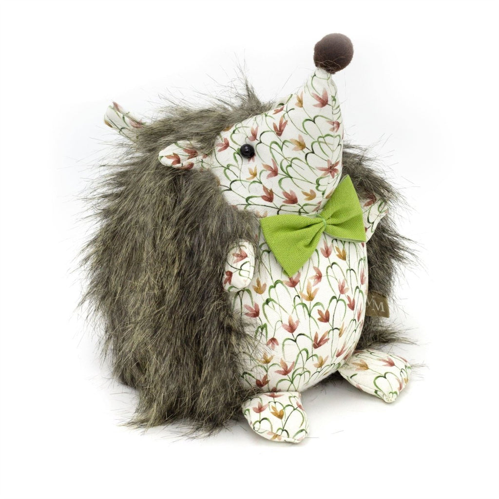 Henrietta the Hedgehog Doorstop | Fabric Door Stop with Floral Design ...