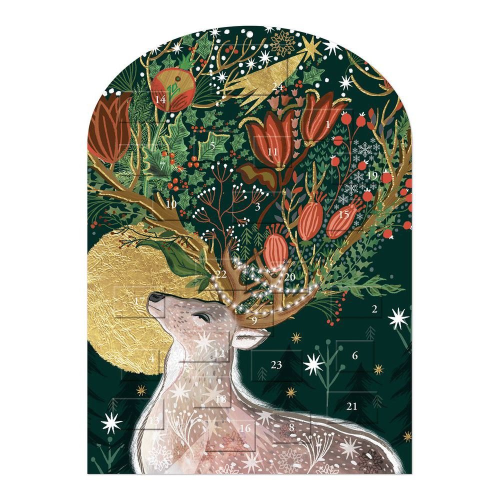 King of the Forest Christmas Advent Calendar | Traditional Advent Cale ...