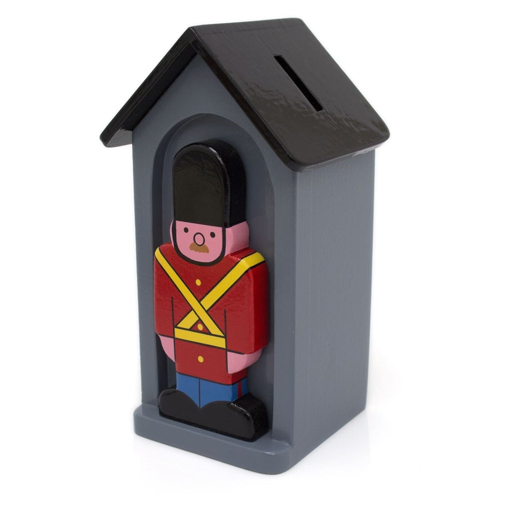Soldier Sentry Box Money Box | Childrens Wooden Money Box | Piggy Bank ...